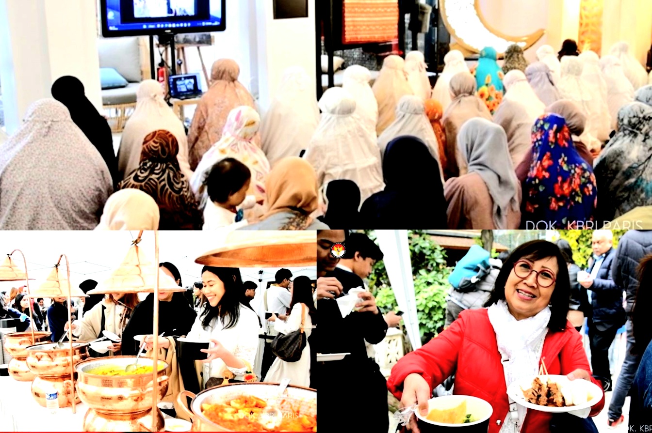 Sebanyak 700 Orang Masyarakat Indonesia Rayakan Idhul Fitri di KBRI ...